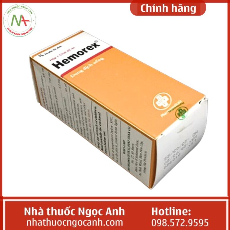 Thuốc Hemorex là thuốc gì, giá bao nhiêu, mua ở đâu, tác dụng gì?