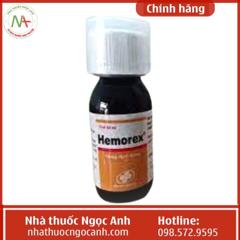 Thuốc Hemorex là thuốc gì, giá bao nhiêu, mua ở đâu, tác dụng gì?