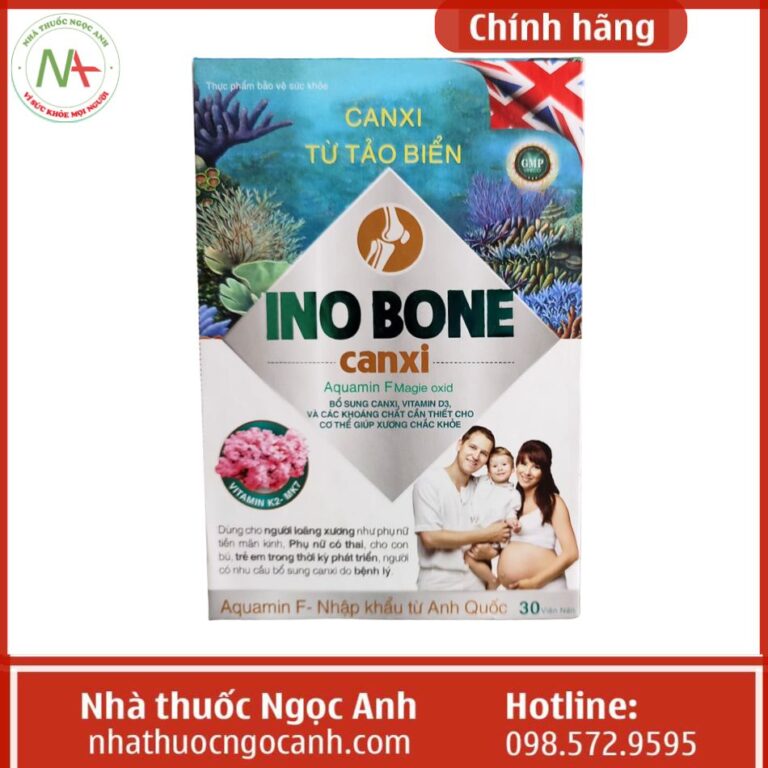 Ino Bone Canxi là thuốc gì, có tốt không, giá bao nhiêu, mua ở đâu