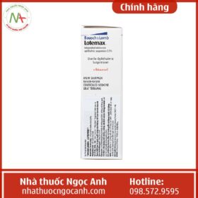 Thuốc nhỏ mắt Lotemax 0.5% có tác dụng gì, mua ở đâu, giá bao nhiêu?