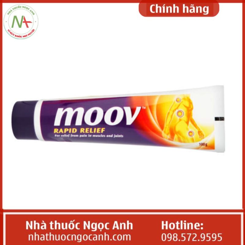 Thuốc Moov Rapid Relief là thuốc gì, giá bao nhiêu, mua ở đâu?