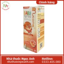Thuốc xịt mũi Mucome Baby Spray có giá bao nhiêu, mua ở đâu?