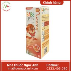 Thuốc xịt mũi Mucome Baby Spray có giá bao nhiêu, mua ở đâu?