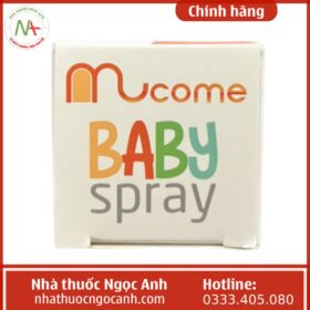 Thuốc xịt mũi Mucome Baby Spray có giá bao nhiêu, mua ở đâu?
