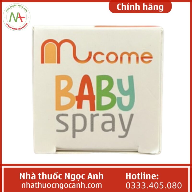 Thuốc xịt mũi Mucome Baby Spray có giá bao nhiêu, mua ở đâu?