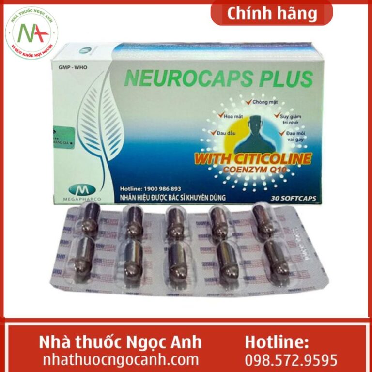 Neurocaps Plus là thuốc gì, có tốt không, giá bao nhiêu, mua ở đâu