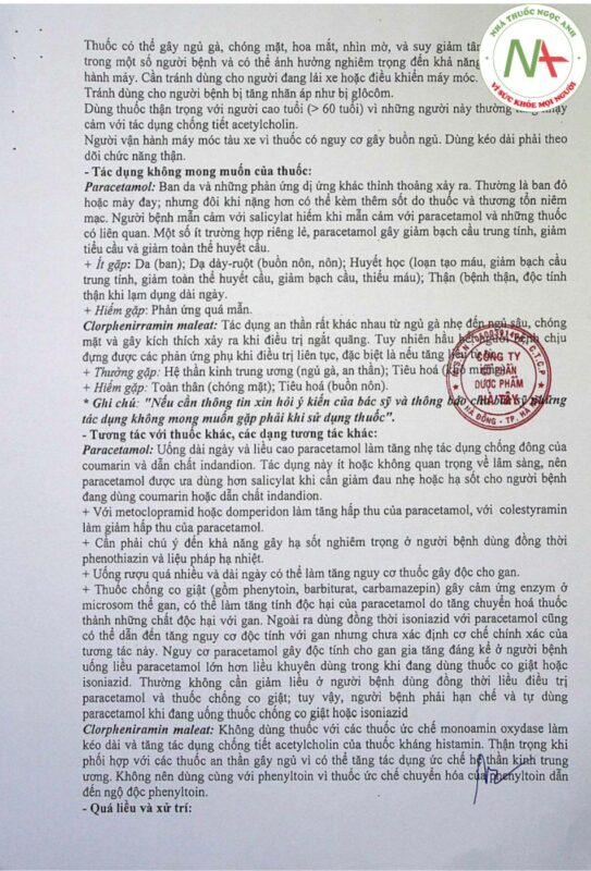 Thuốc Pacemin 325mg là thuốc gì, tác dụng gì, mua ở đâu, giá bao nhiêu?
