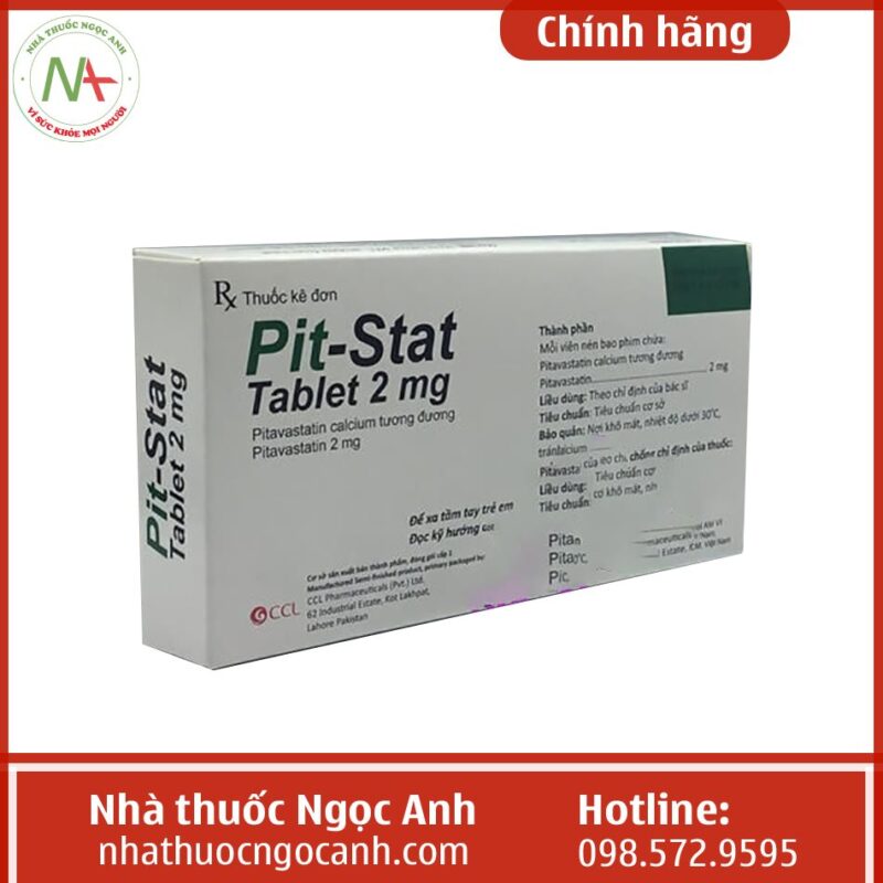 Thuốc Pit-Stat Tablet 2mg là thuốc gì, mua ở đâu, giá bao nhiêu?