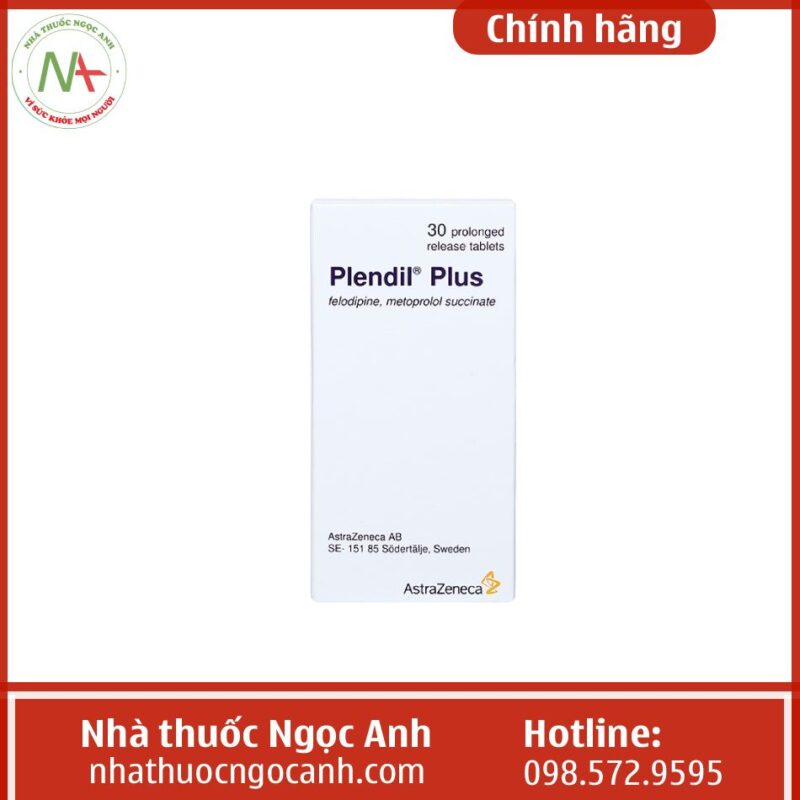 Thuốc Plendil Plus 5/50mg thời gian tác dụng, mua ở đâu, giá bao nhiêu?