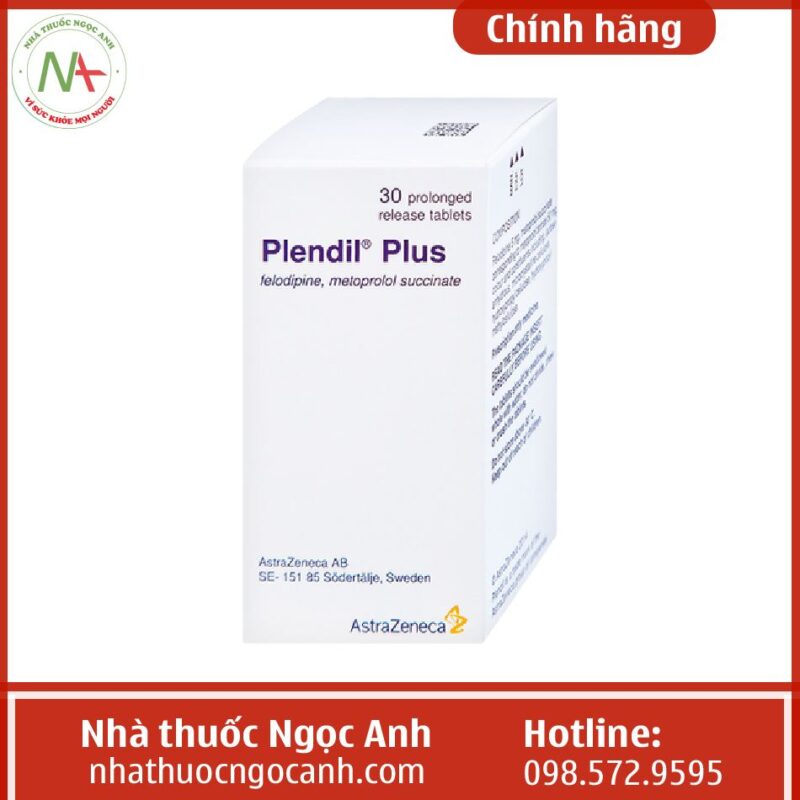 Thuốc Plendil Plus 5/50mg thời gian tác dụng, mua ở đâu, giá bao nhiêu?