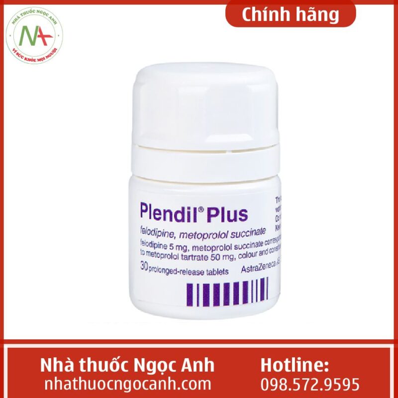 Thuốc Plendil Plus 5/50mg thời gian tác dụng, mua ở đâu, giá bao nhiêu?
