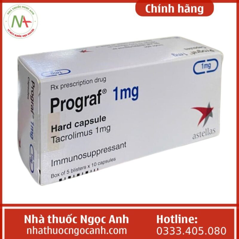Thuốc Prograf 1mg số đăng ký là gì, giá bao nhiêu, mua ở đâu?