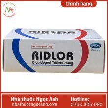 Thuốc Ridlor 75mg là thuốc gì, có tác dụng gì, mua ở đâu, giá bao nhiêu?