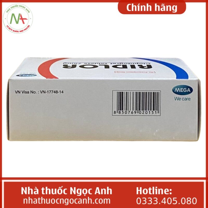 Thuốc Ridlor 75mg là thuốc gì, có tác dụng gì, mua ở đâu, giá bao nhiêu?