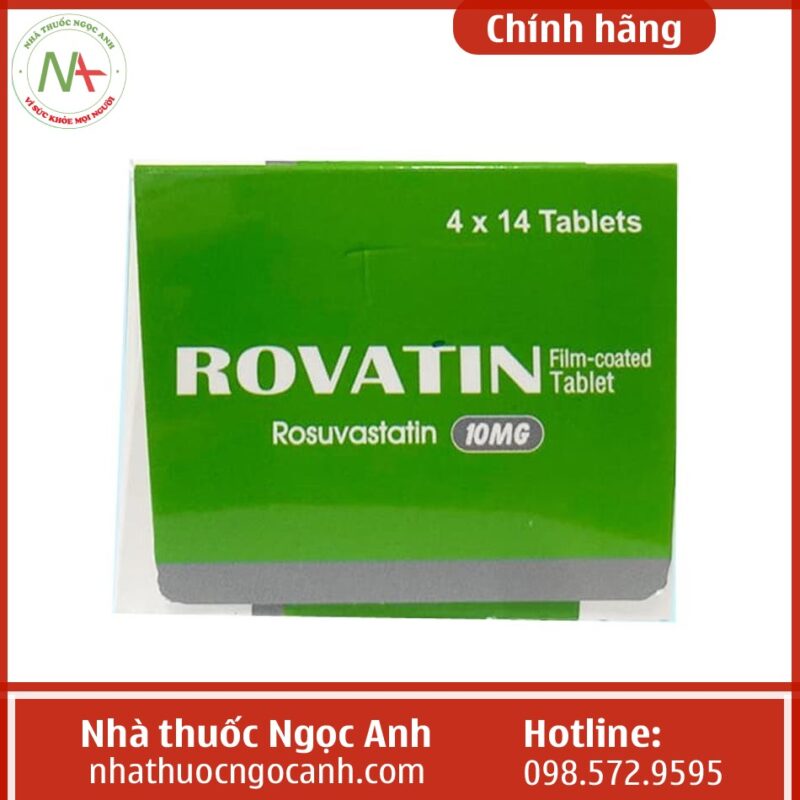 Thuốc Rovatin Film-coated Tablet 10mg mua ở đâu, giá bao nhiêu?