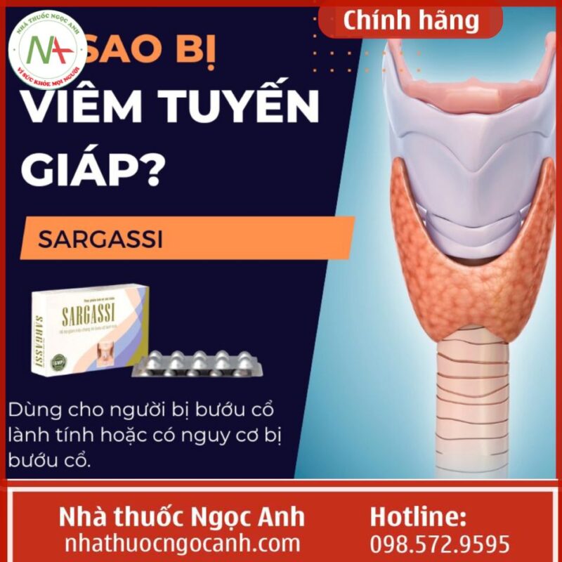 Thuốc Sargassi là thuốc gì, mua ở đâu, giá bao nhiêu, tác dụng gì?