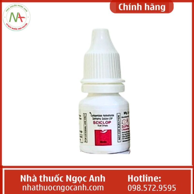 Thuốc Sciclop eye drops là thuốc gì, giá bao nhiêu, mua ở đâu?