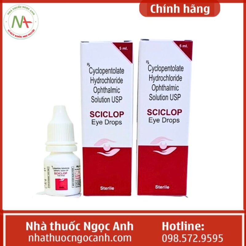 Thuốc Sciclop eye drops là thuốc gì, giá bao nhiêu, mua ở đâu?