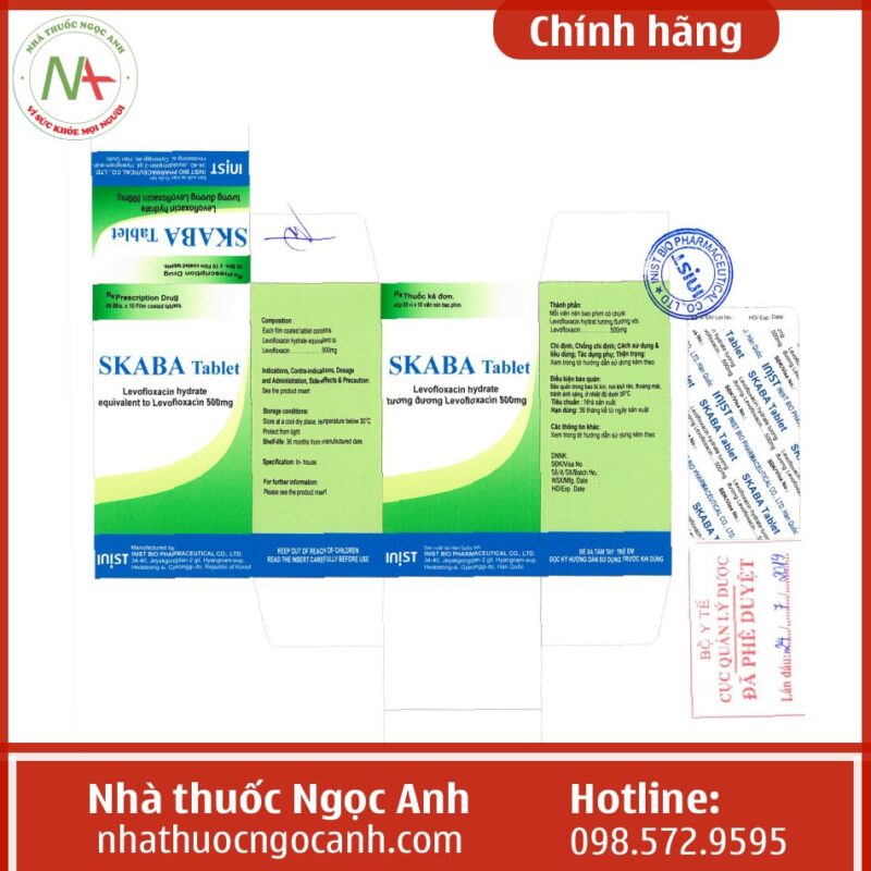 Thuốc Skaba Tablet có tác dụng gì, mua ở đâu, giá bao nhiêu?