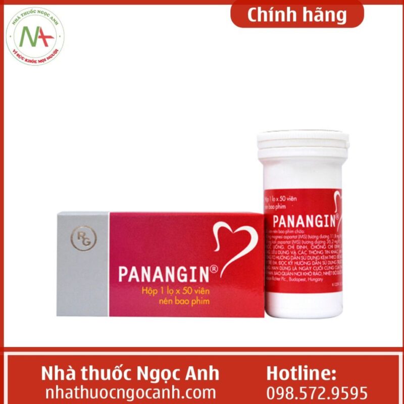 Thuốc Panangin lọ 50 viên có tác dụng gì, giá bao nhiêu, mua ở đâu