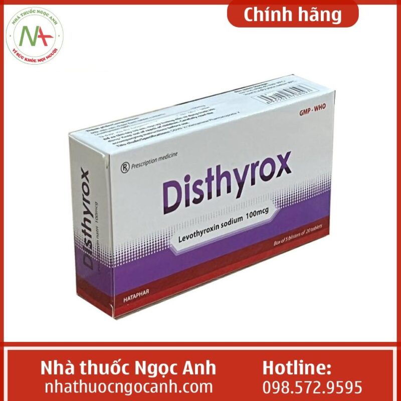 Thuốc Disthyrox 100mcg là thuốc gì? Giá bao nhiêu? Mua ở đâu?