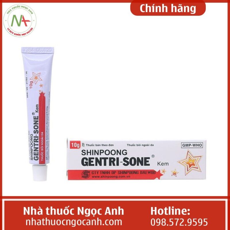 Thuốc Shinpoong Gentri-sone là thuốc gì, giá bao nhiêu, mua ở đâu