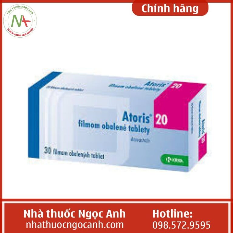 Thuốc Atoris 20mg là thuốc gì, có tác dụng gì, giá bao nhiêu, mua ở đâu
