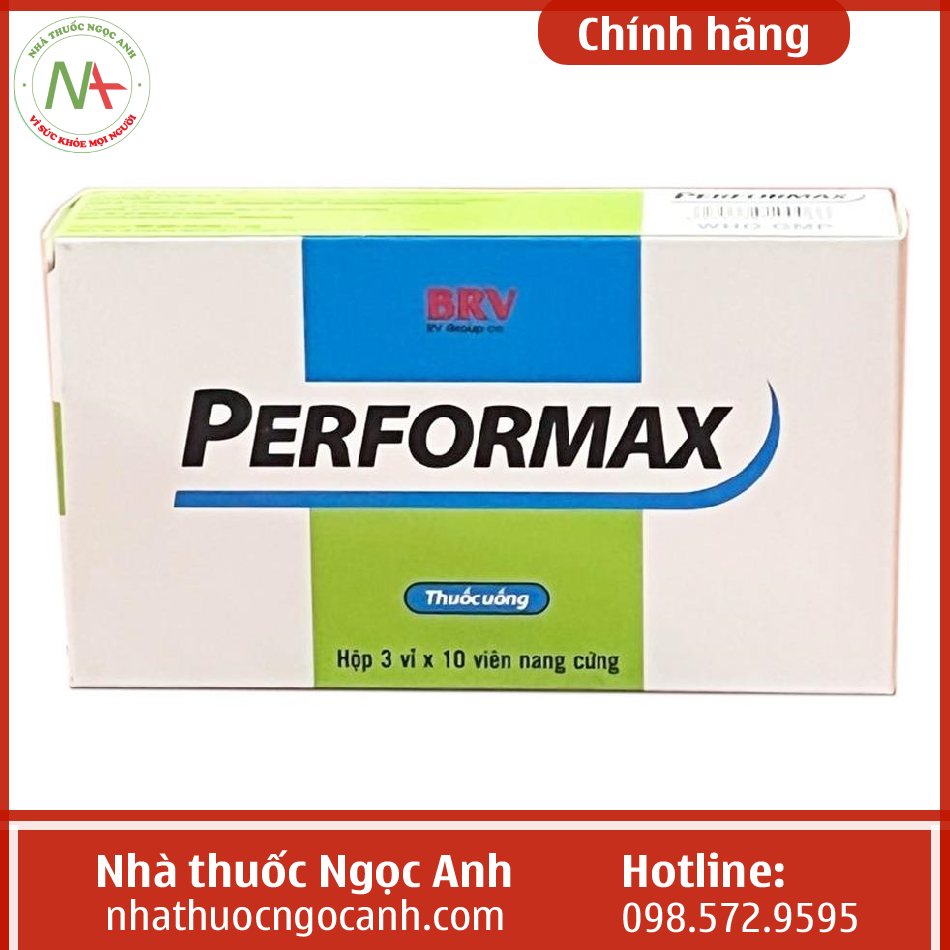 Thuốc Performax là thuốc gì, tác dụng gì, giá bao nhiêu, mua ở đâu