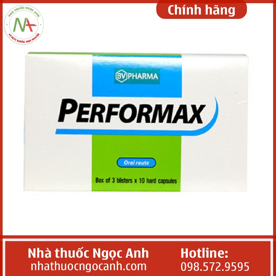 Thuốc Performax là thuốc gì, tác dụng gì, giá bao nhiêu, mua ở đâu