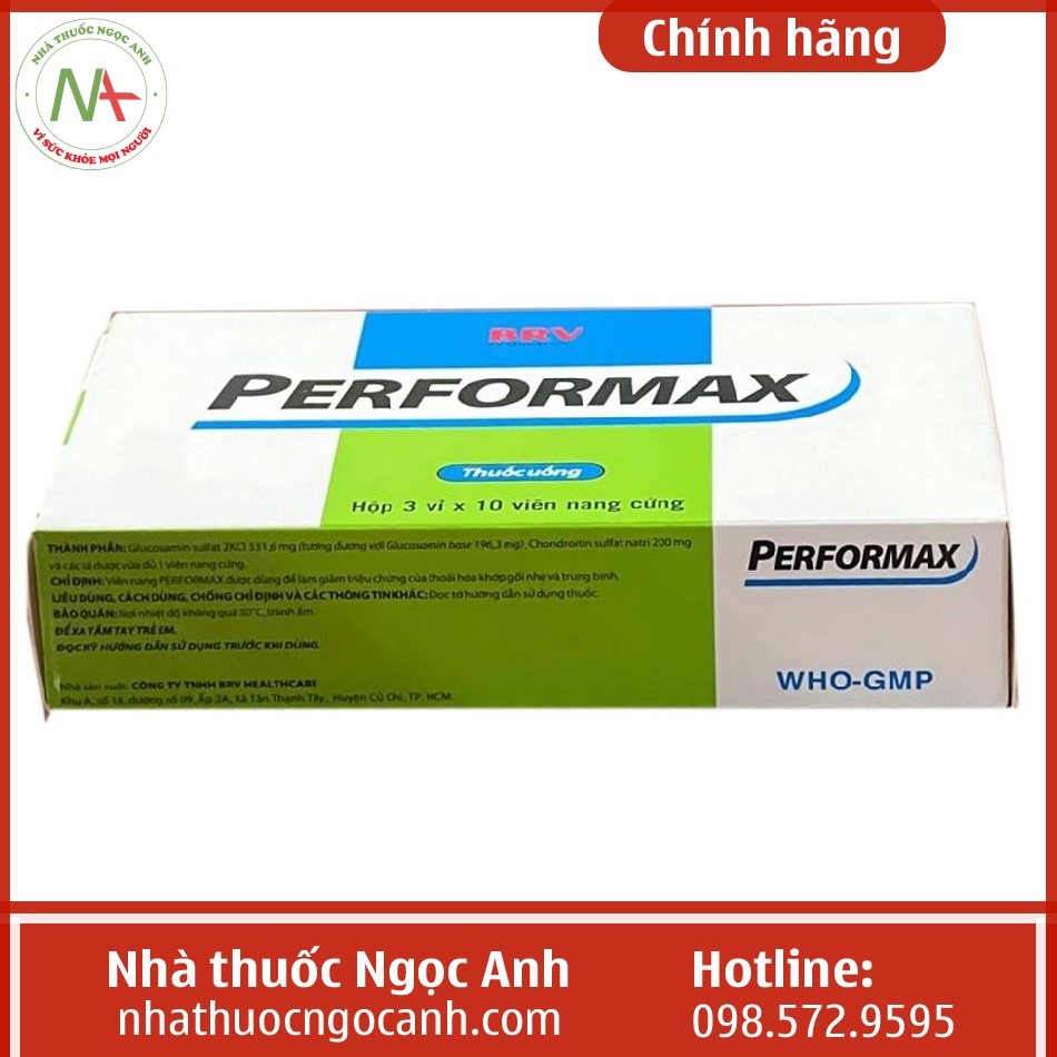 Thuốc Performax là thuốc gì, tác dụng gì, giá bao nhiêu, mua ở đâu
