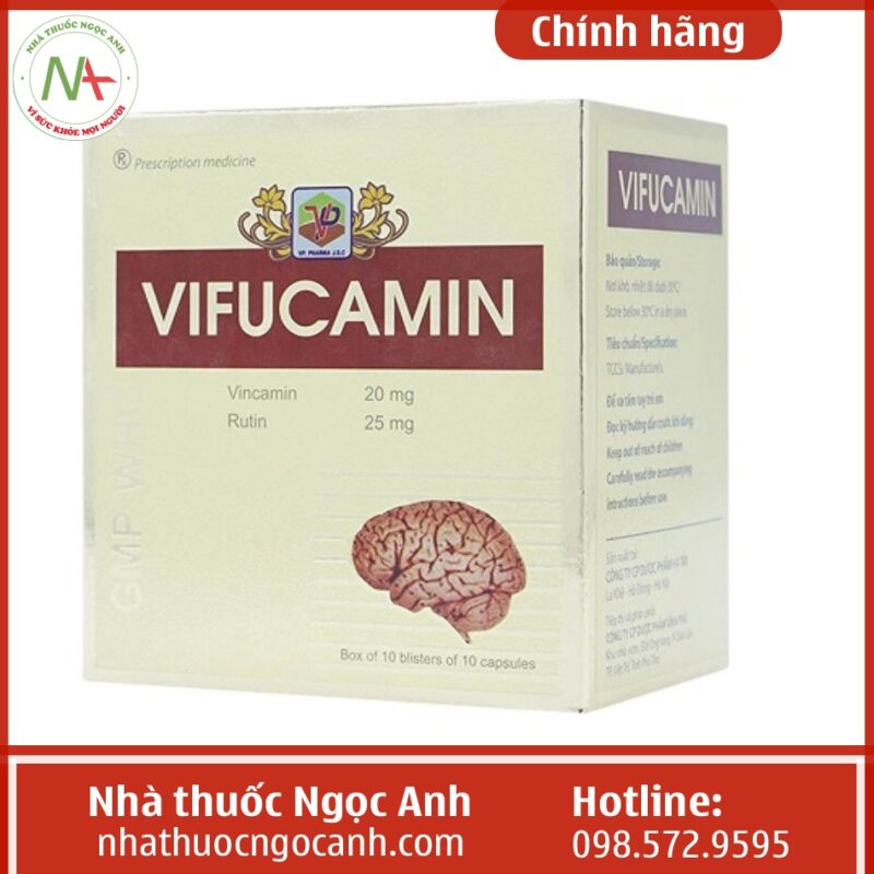 Thuốc Vincamin là thuốc gì? Cơ chế như thế nào? Cách dùng hiệu quả