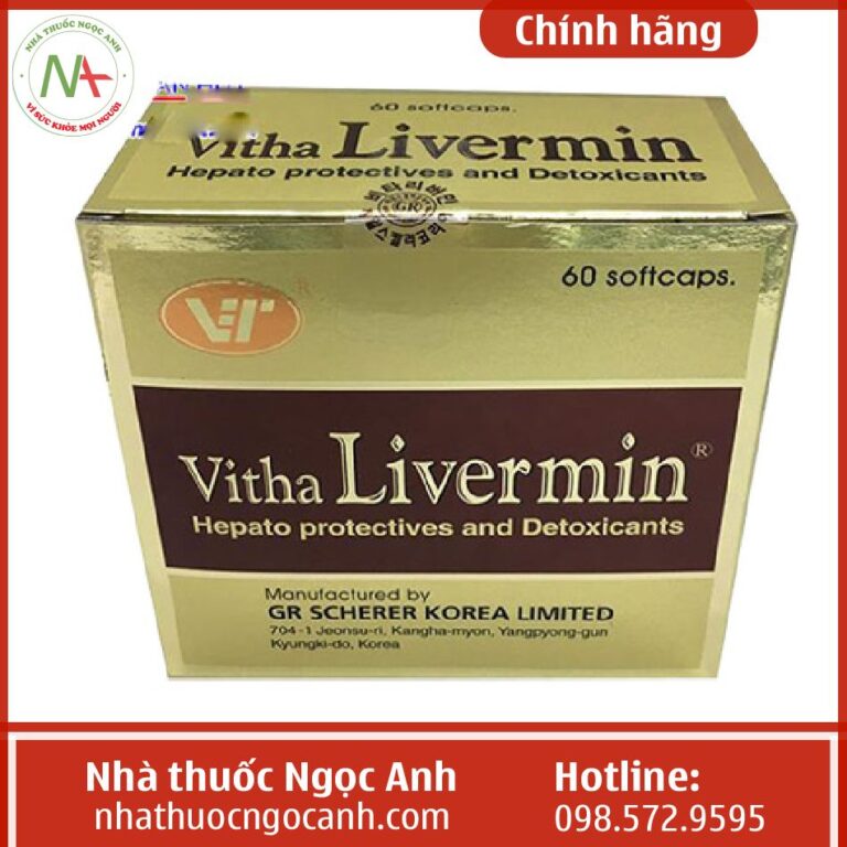 Thuốc Vitha Livermin là thuốc gì, tác dụng gì, giá bao nhiêu, mua ở đâu