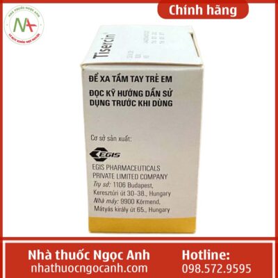 Thuốc Tisercin 25mg là thuốc gì, có tác dụng gì, mua ở đâu, giá bao nhiêu?