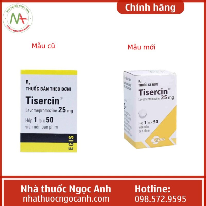 Thuốc Tisercin 25mg là thuốc gì, có tác dụng gì, mua ở đâu, giá bao nhiêu?
