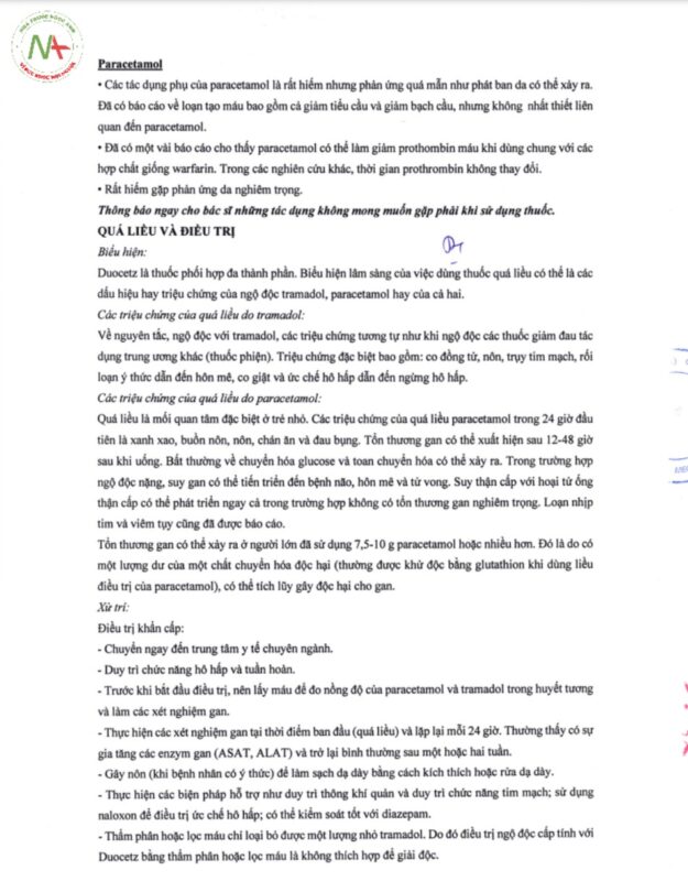 Thuốc Duocetz là thuốc gì, tác dụng gì, mua ở đâu, giá bao nhiêu?