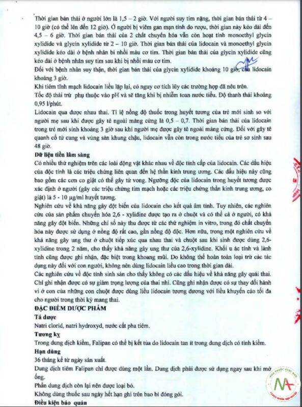 Thuốc Falipan 200mg/10ml là thuốc gì, mua ở đâu, giá bao nhiêu?