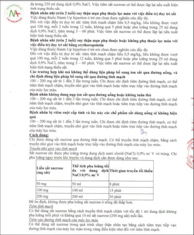 Thuốc HAEM UP injection có tác dụng gì, mua ở đâu, giá bao nhiêu?