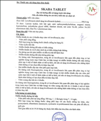 Thuốc Skaba Tablet có tác dụng gì, mua ở đâu, giá bao nhiêu?