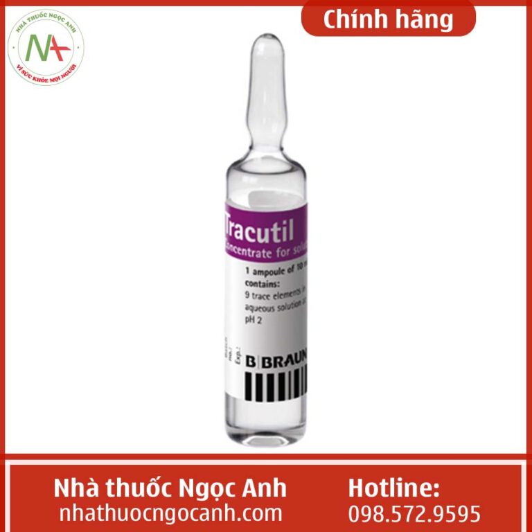 Thuốc Tracutil 10ml có tác dụng gì? Giá bao nhiêu? Mua ở đâu?