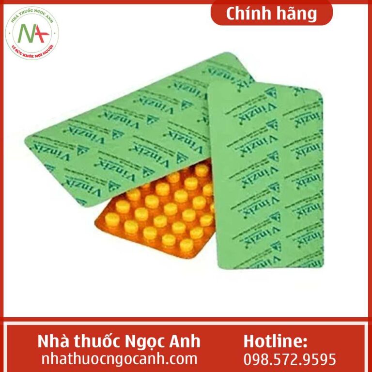 Thuốc Vinzix 40mg là thuốc gì, tác dụng gì, giá bao nhiêu, mua ở đâu?