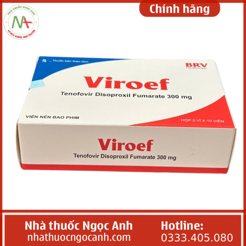 Thuốc Viroef 300mg là thuốc gì, có tác dụng gì, giá bao nhiêu, mua ở đâu?