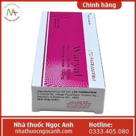 Viên đặt Waryal là thuốc gì, có tác dụng gì, giá bao nhiêu, mua ở đâu