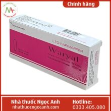 Viên đặt Waryal là thuốc gì, có tác dụng gì, giá bao nhiêu, mua ở đâu