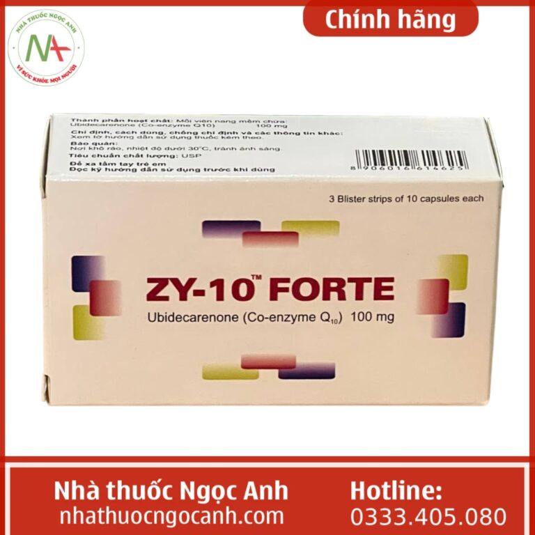 Thuốc Zy-10 Forte có tác dụng gì, mua ở đâu, giá bao nhiêu?