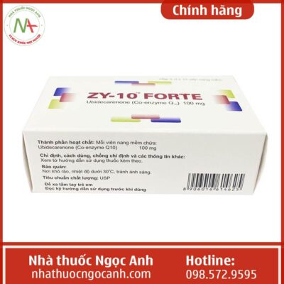 Thuốc Zy-10 Forte có tác dụng gì, mua ở đâu, giá bao nhiêu?