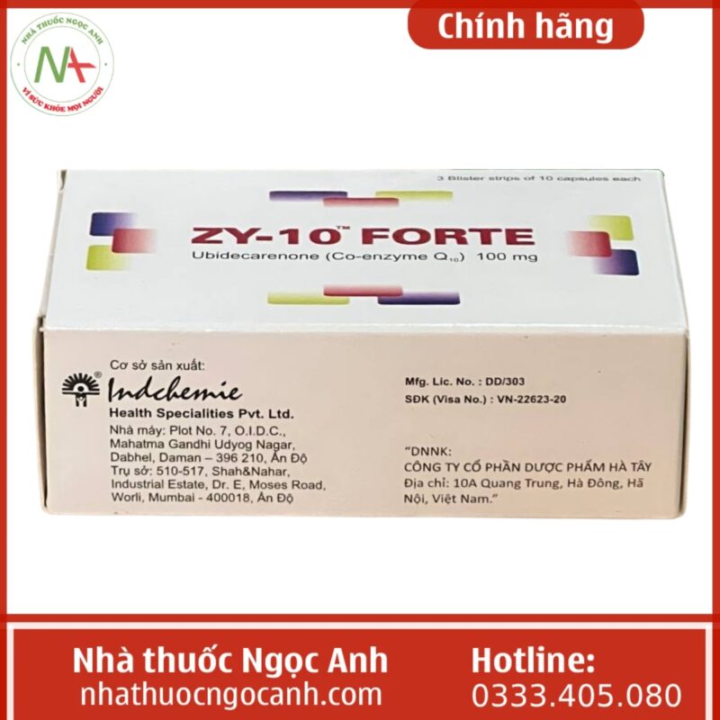Thuốc Zy-10 Forte có tác dụng gì, mua ở đâu, giá bao nhiêu?