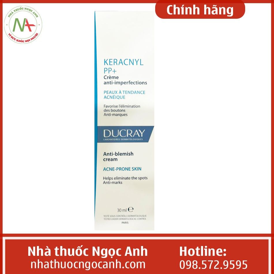 DUCRAY Keracnyl PP là thuốc gì, có tác dụng gì, giá bao nhiêu, mua ở đâu