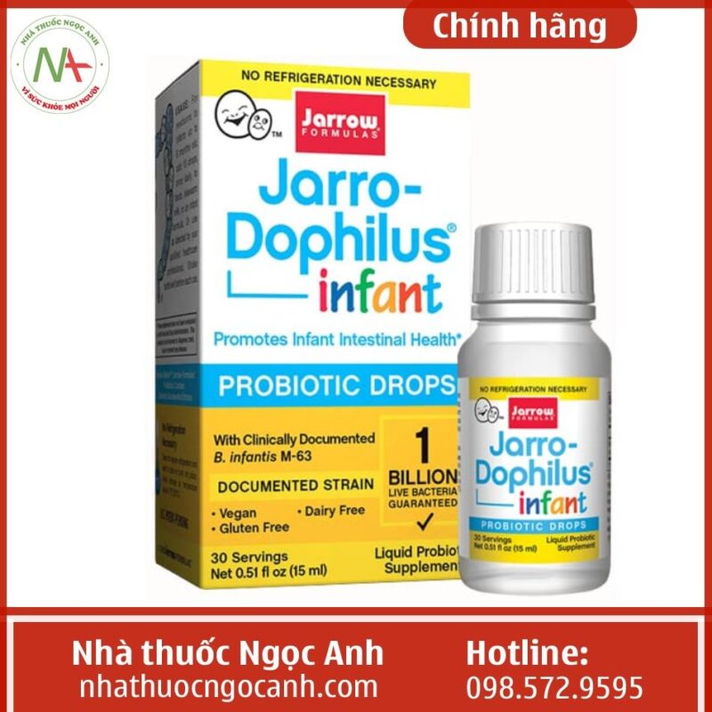 Thuốc Jarro-Dophilus Infant Probiotic Drops review, giá bao nhiêu, mua ...