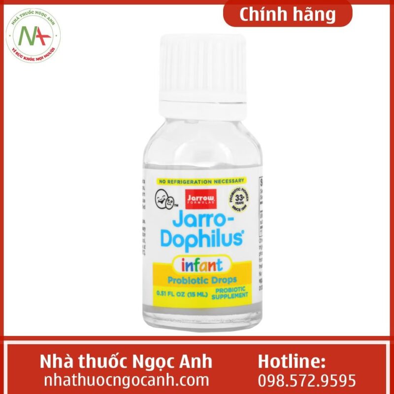 Thuốc Jarro-Dophilus Infant Probiotic Drops review, giá bao nhiêu, mua ...