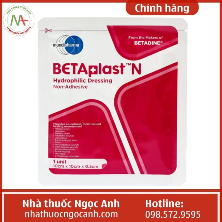 Miếng dán hút dịch vết thương Betaplast N giá bao nhiêu, mua ở đâu?